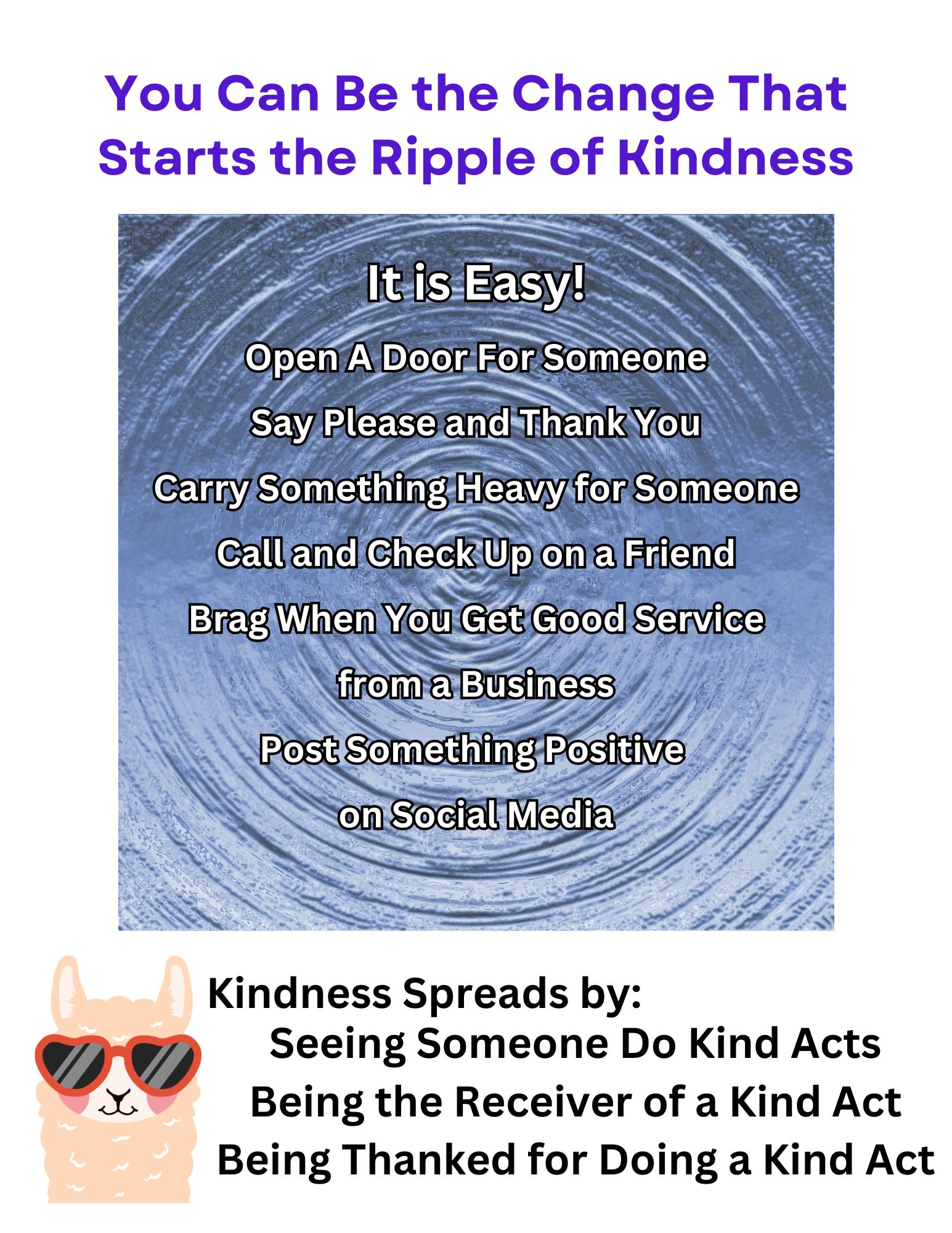 Spreading Kindness - Quay County Health Council
