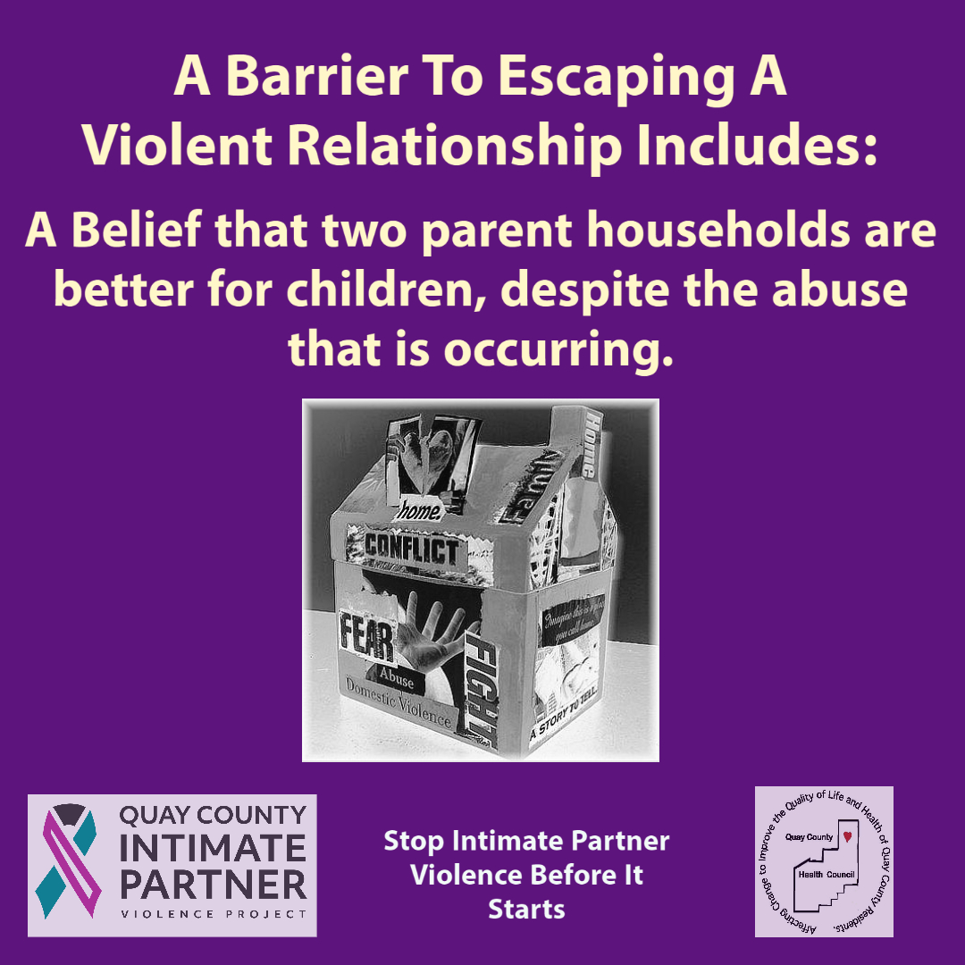 Increasing Awareness of Intimate Partner Violence - Quay County Health ...