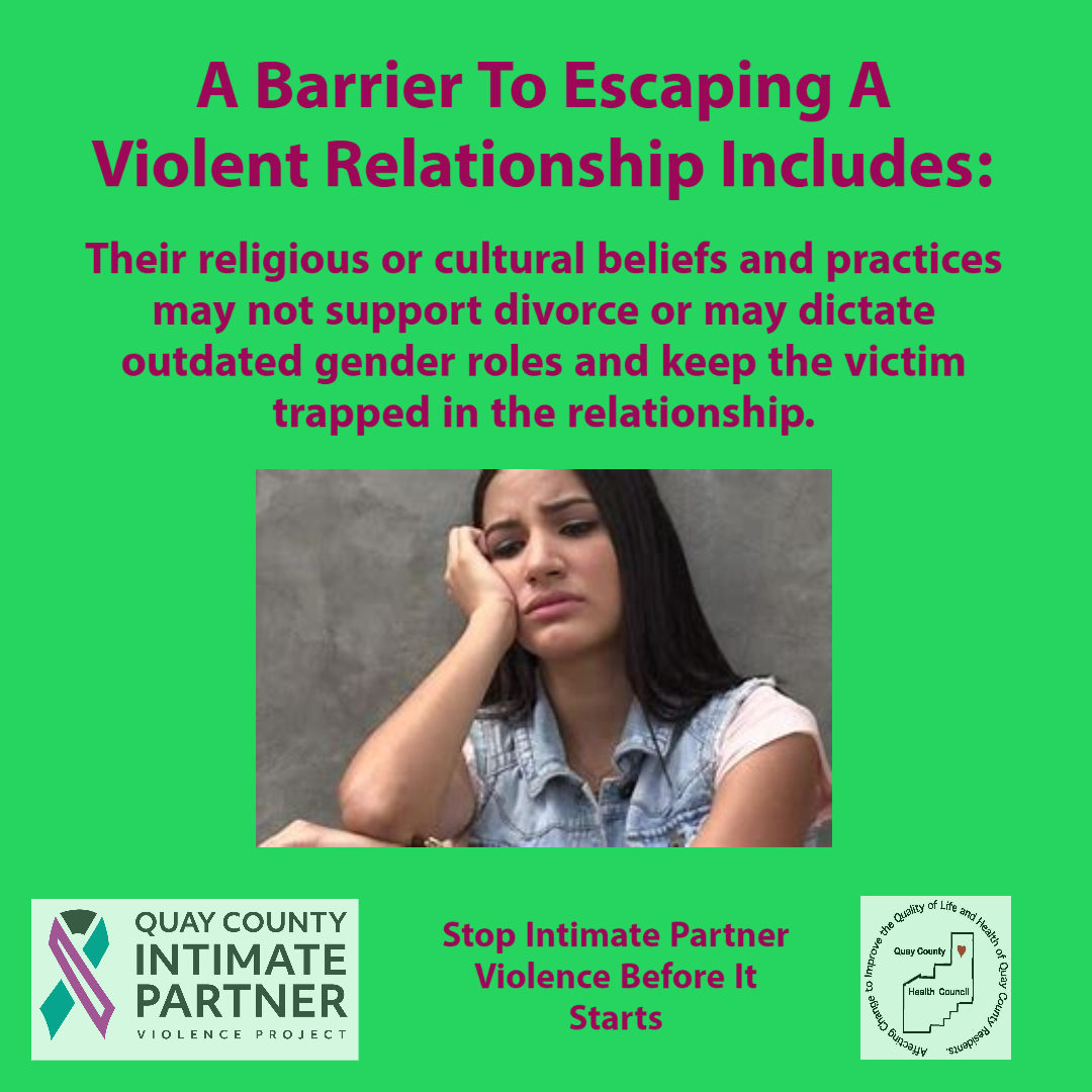 Increasing Awareness of Intimate Partner Violence - Quay County Health ...